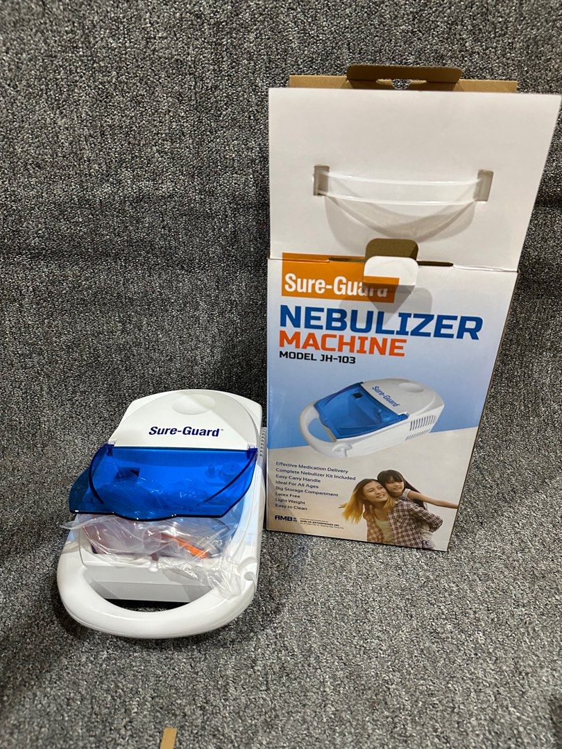 Nebulizer machine sureguard, Health & Nutrition, Medical Supplies ...