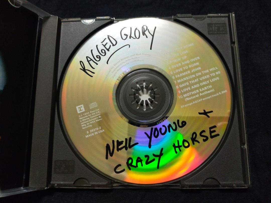 Neil Young + Crazy Horse - Ragged Glory, Hobbies & Toys, Music & Media ...