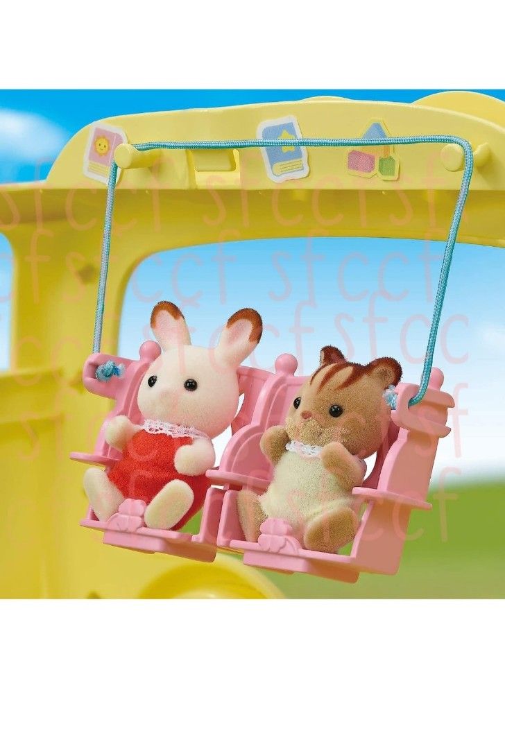 *New release* Sylvanian families Calico critters bus convertible ...