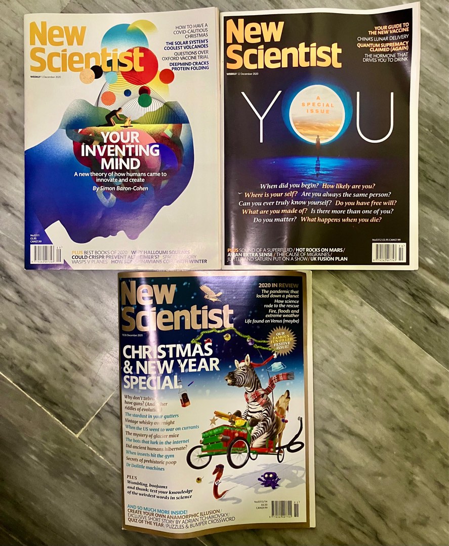 New Scientist Magazines, Hobbies & Toys, Books & Magazines, Magazines ...