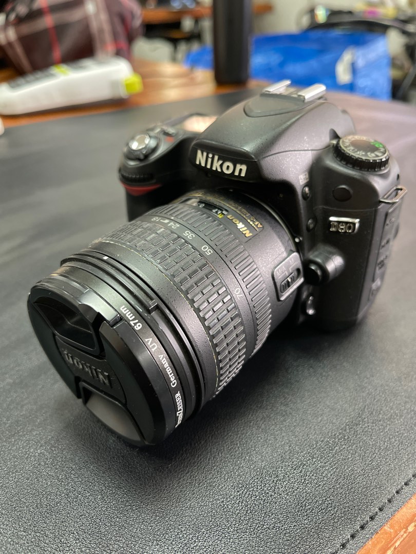 Nikon D80 w 18-70mm lens, Photography, Cameras on Carousell