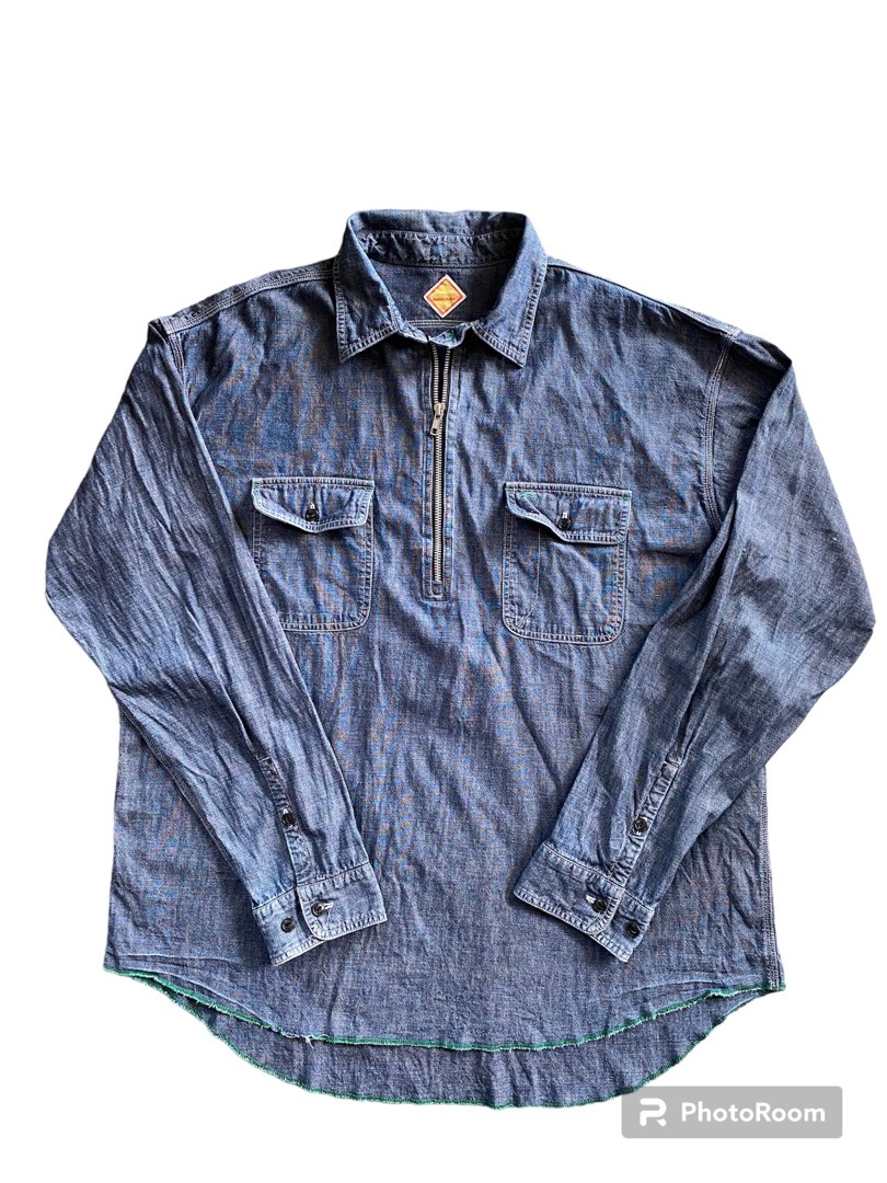Nocare japan made chambray, Men's Fashion, Activewear on Carousell