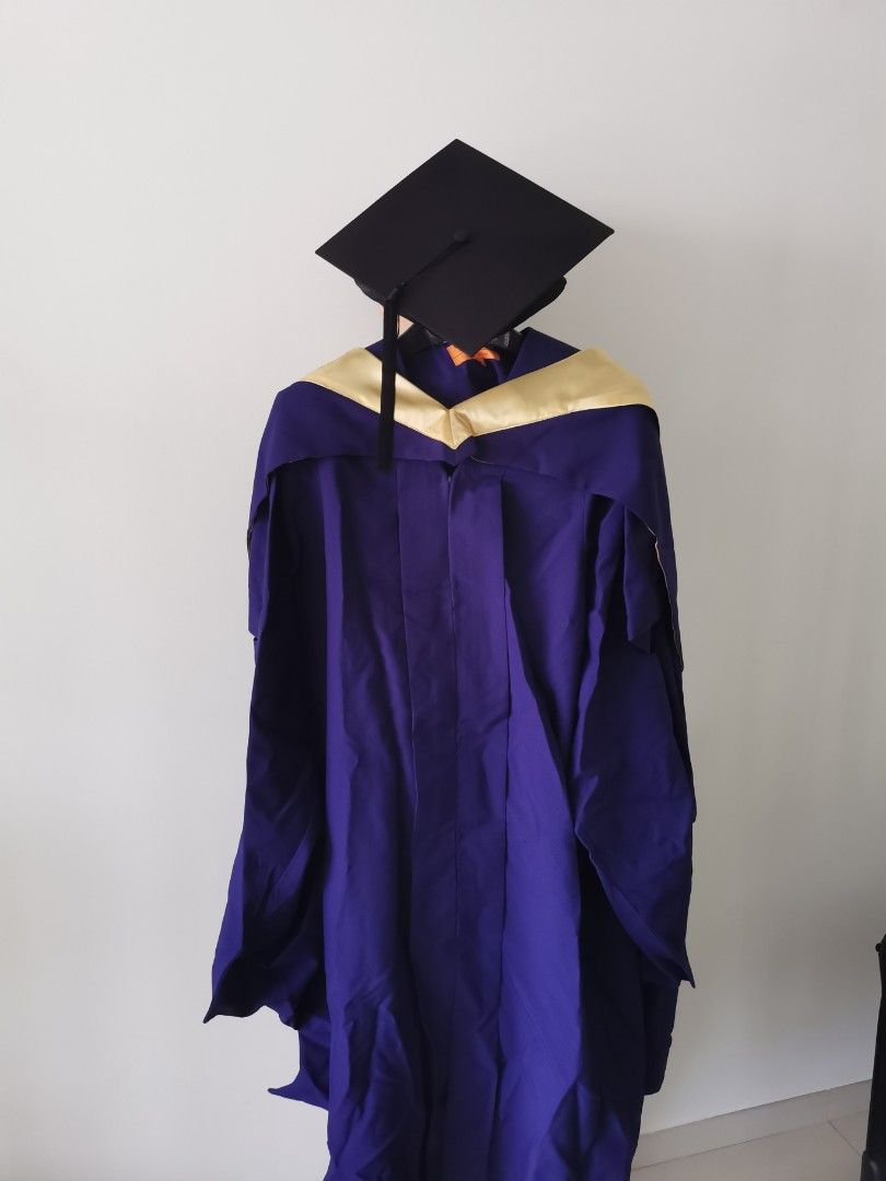 NUS Graduation Gown (Master of Science), Men's Fashion, Coats, Jackets ...
