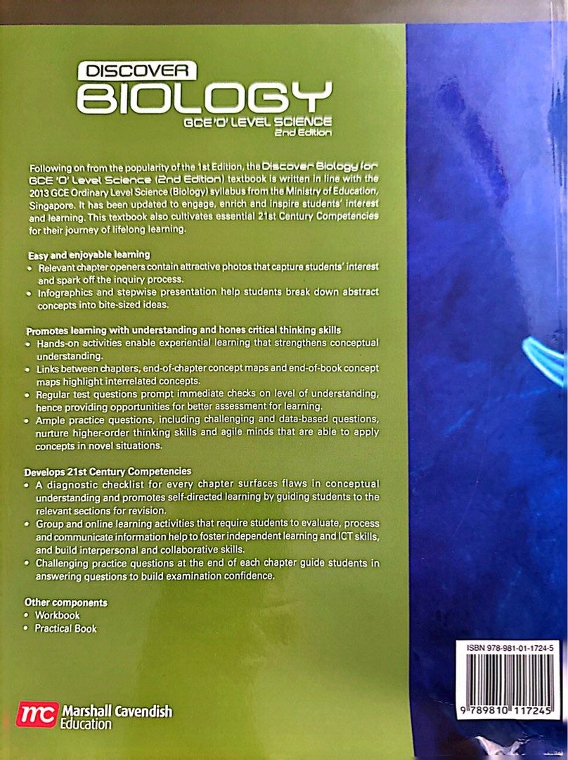 O level Biology book, Hobbies & Toys, Books & Magazines, Textbooks on ...