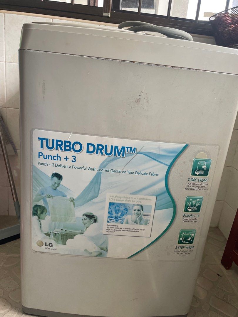 Old LG washing machine, TV & Home Appliances, Washing Machines and ...