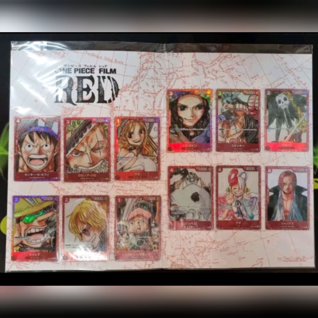 One Piece Film Red Card File Set, Hobbies & Toys, Toys & Games on Carousell