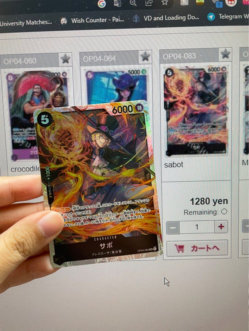One Piece TCG cards Parallel Rare P-R SR Super Rare Op04 051 083 ...