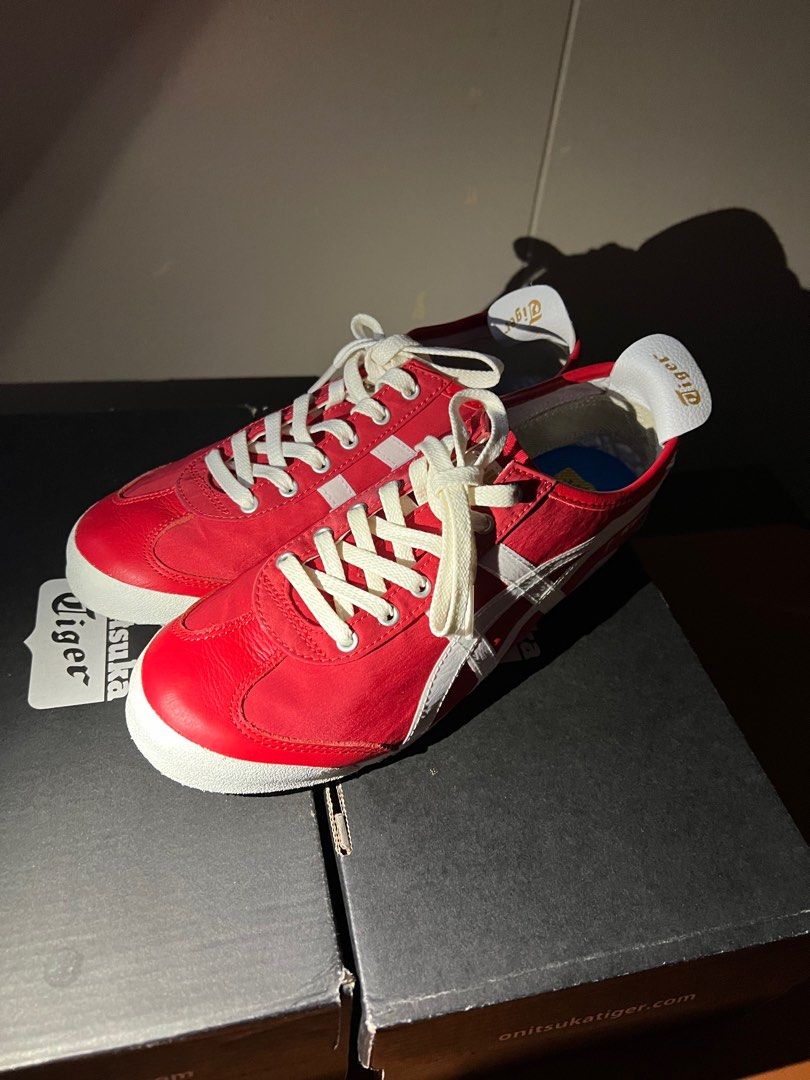 Onitsuka tiger mexico 66 classic red/white on Carousell