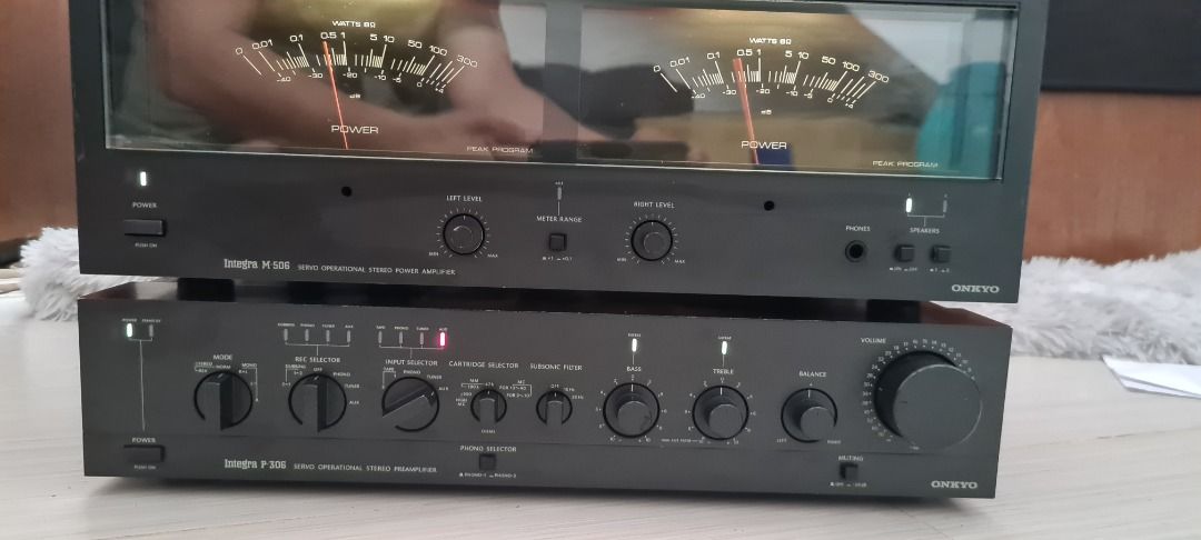 Onkyo M506 Power Amp and Onkyo P306 Pre Amp, Audio, Soundbars, Speakers ...