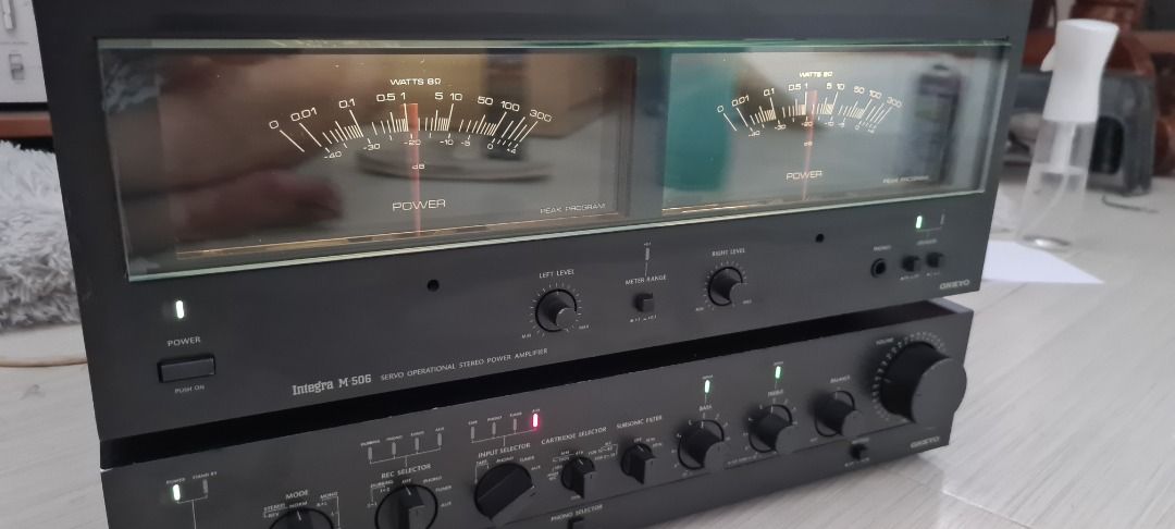 Onkyo M506 Power Amp and Onkyo P306 Pre Amp, Audio, Soundbars, Speakers ...