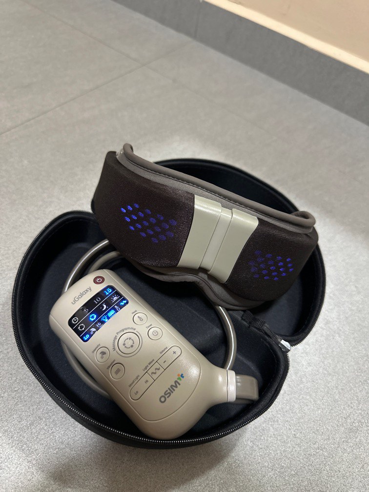 Osim uGalaxy Eye Massager, Health & Nutrition, Massage Devices on Carousell