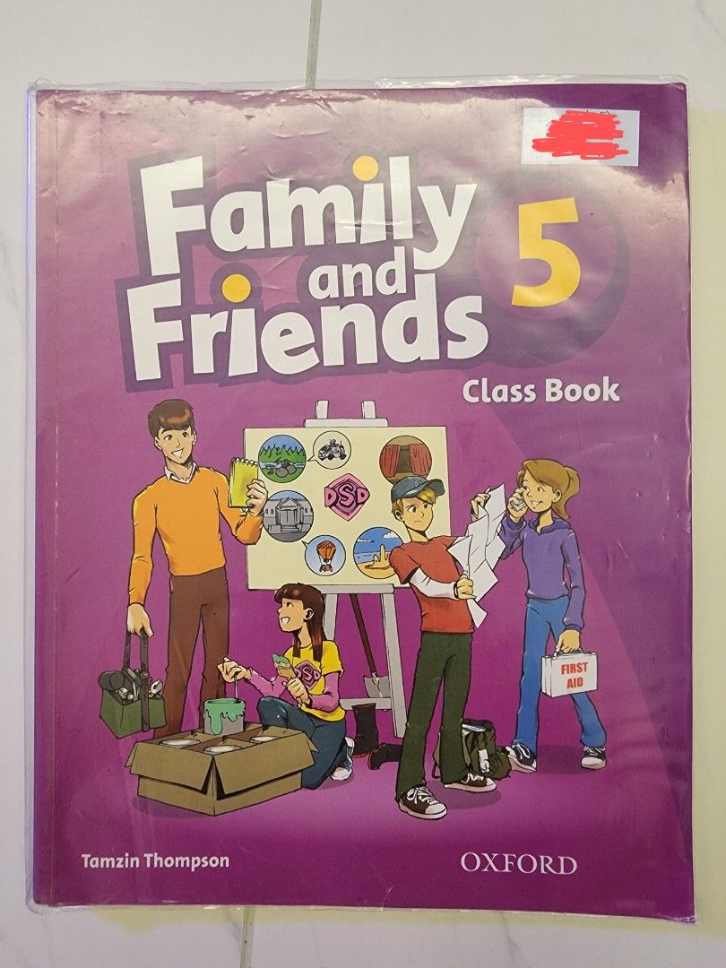 Oxford Family and Friends Class Book 5 Workbook 5A 5B, 興趣及遊戲, 書本 & 文具 ...