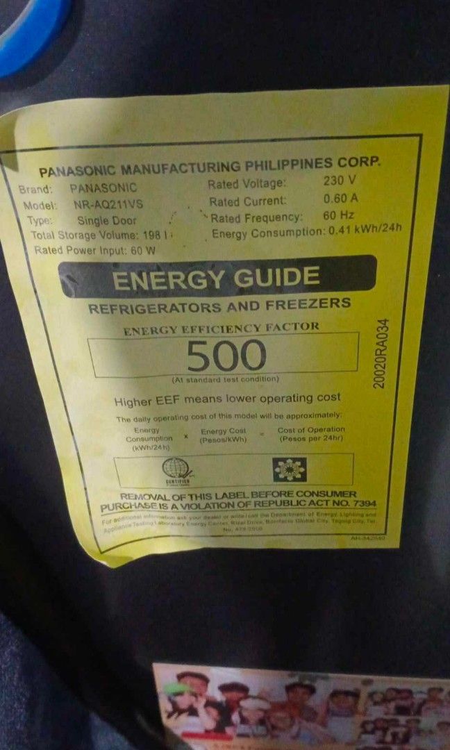 Panasonic Inverter Refrigerator, TV & Home Appliances, Kitchen ...