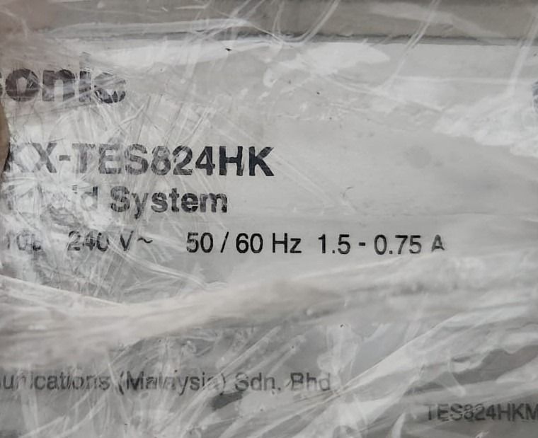 PANASONIC KX - TES824 HK with 2 Keyphone Keyphone System PABX, 電腦＆科技 ...