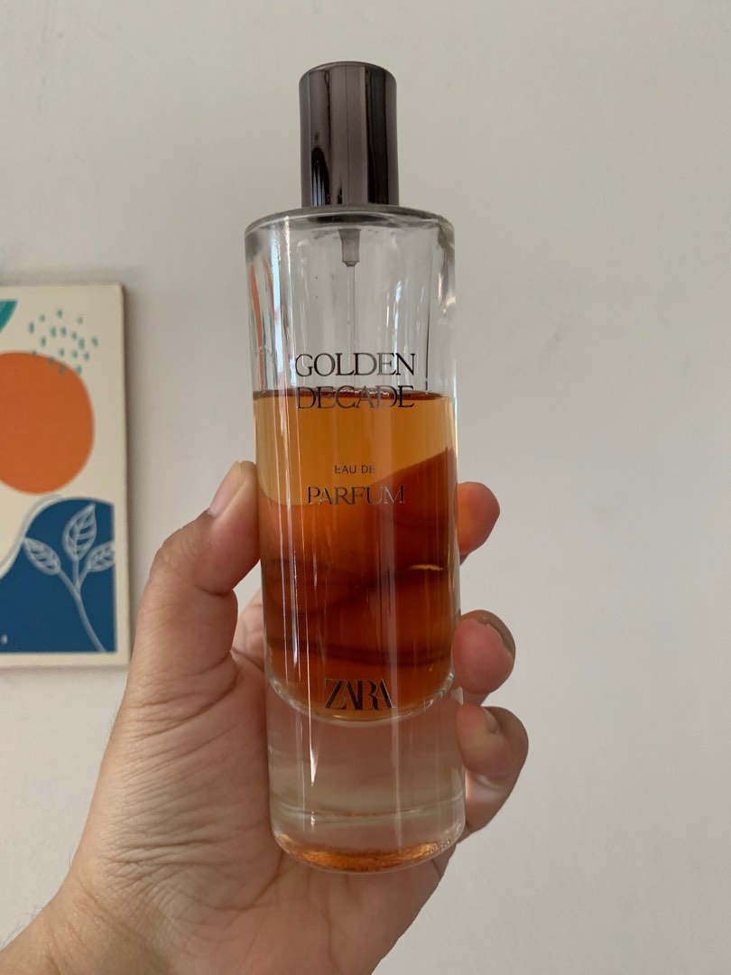 Parfum ZARA GOLDEN DECADE EDP 80ml on Carousell