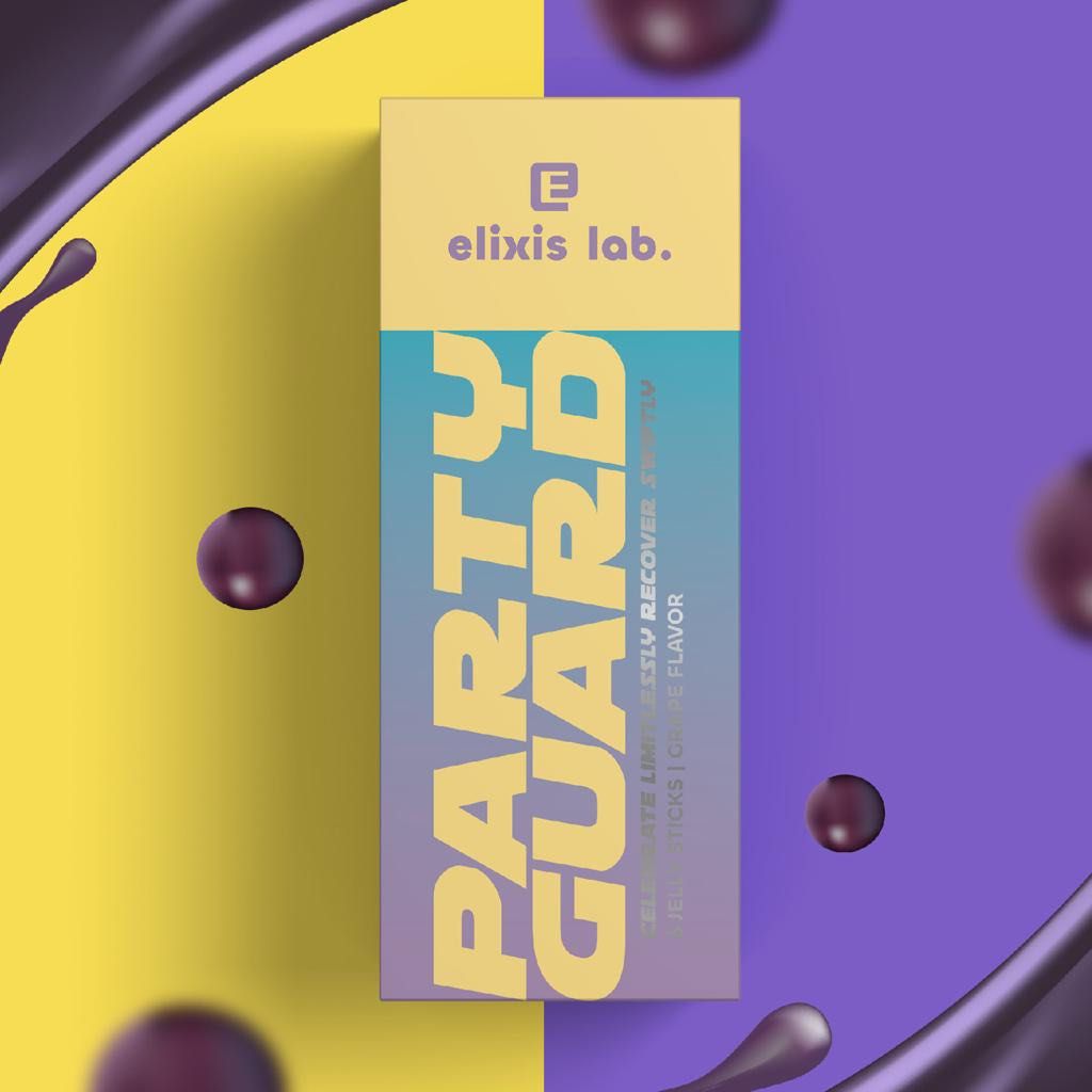 Party Guard Hangover Jelly, Health & Nutrition, Health Supplements ...