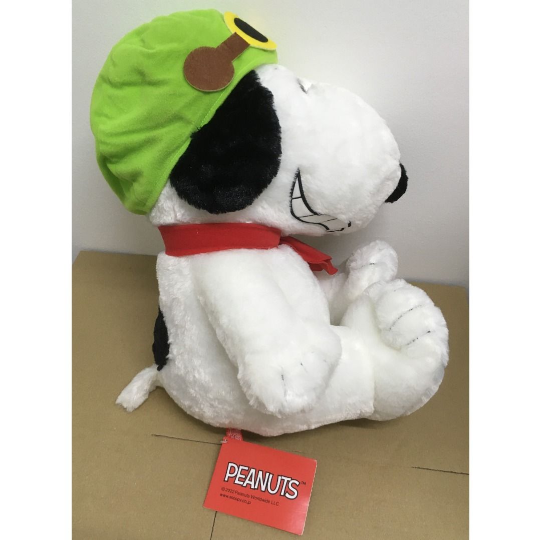 Peanuts 2022 - Snoopy "Flying Ace" Giga Jumbo Smile Plush Toy by SEGA ...