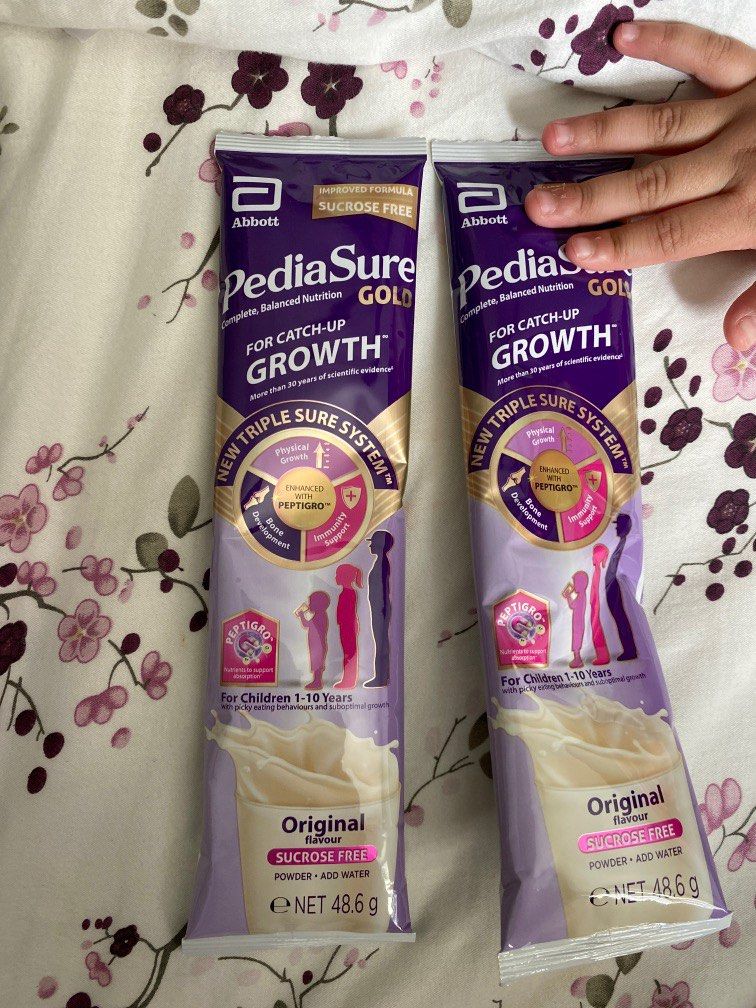 Pediasure Gold Samples, Babies & Kids, Nursing & Feeding, Breastfeeding ...