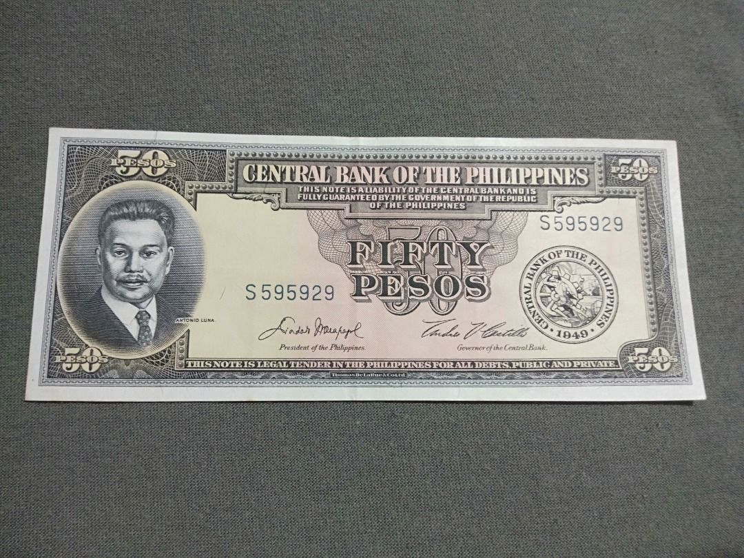 Philippines Old banknote 1945 all crisp like new on Carousell