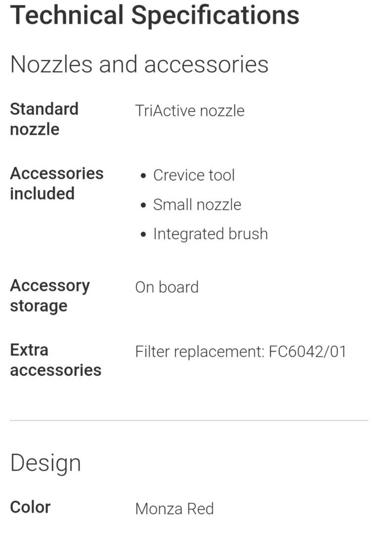 PHILIPS FC9728 BAGLESS VACUUM CLEANER (2000W), TV & Home Appliances ...