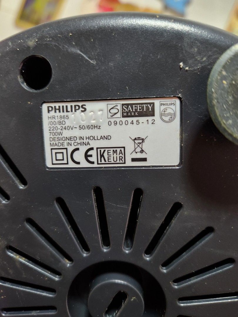 Philips Juicer HR 1865, TV & Home Appliances, Kitchen Appliances ...