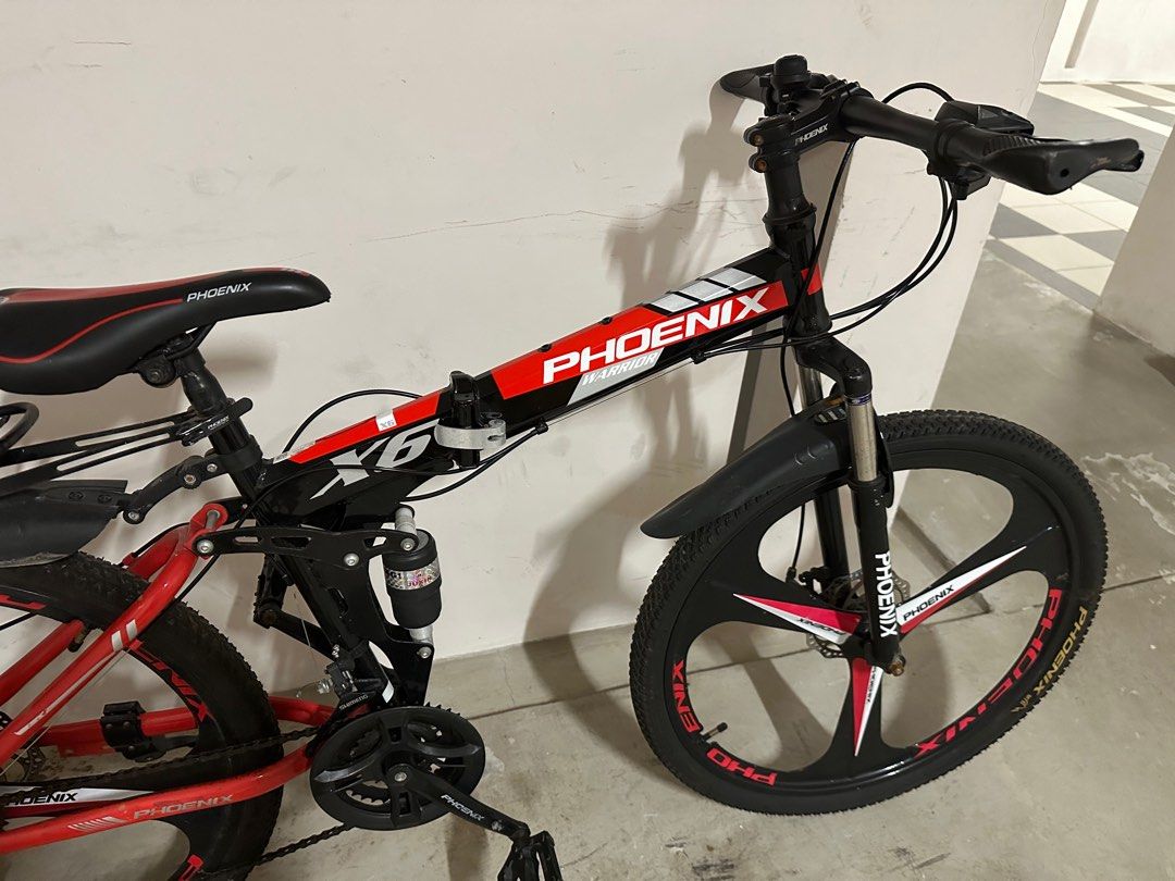 Phoenix foldable mountain bike, Sports Equipment, Bicycles & Parts ...
