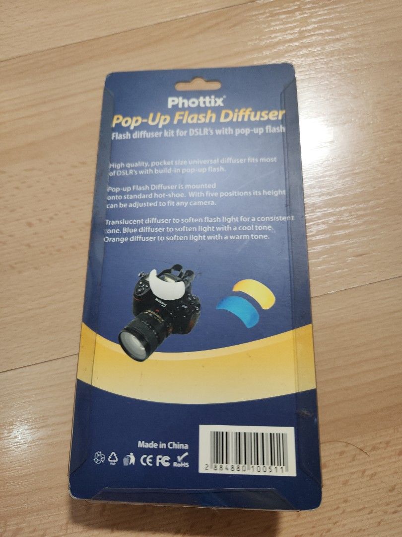 Phottix Pop-up Flash Diffusers, Photography, Photography Accessories ...