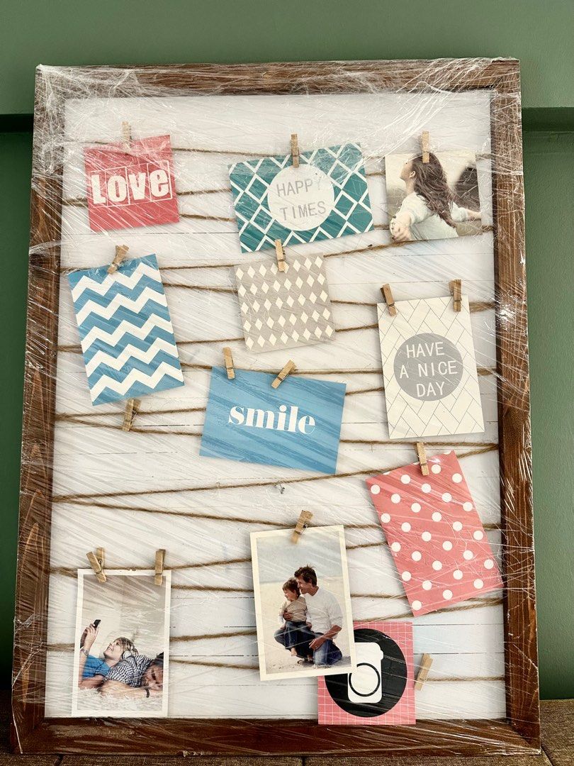 Pic Frame / Vision Board / Board, Furniture & Home Living, Home Decor ...