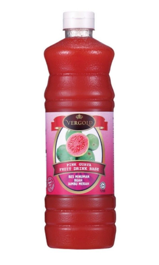 Pink Guava Fruit Drink Base, Food & Drinks, Beverages on Carousell