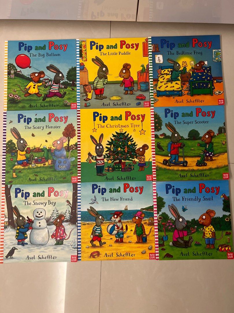 Pip and Posy by Alex Scheffler (9 books), Hobbies & Toys, Books ...