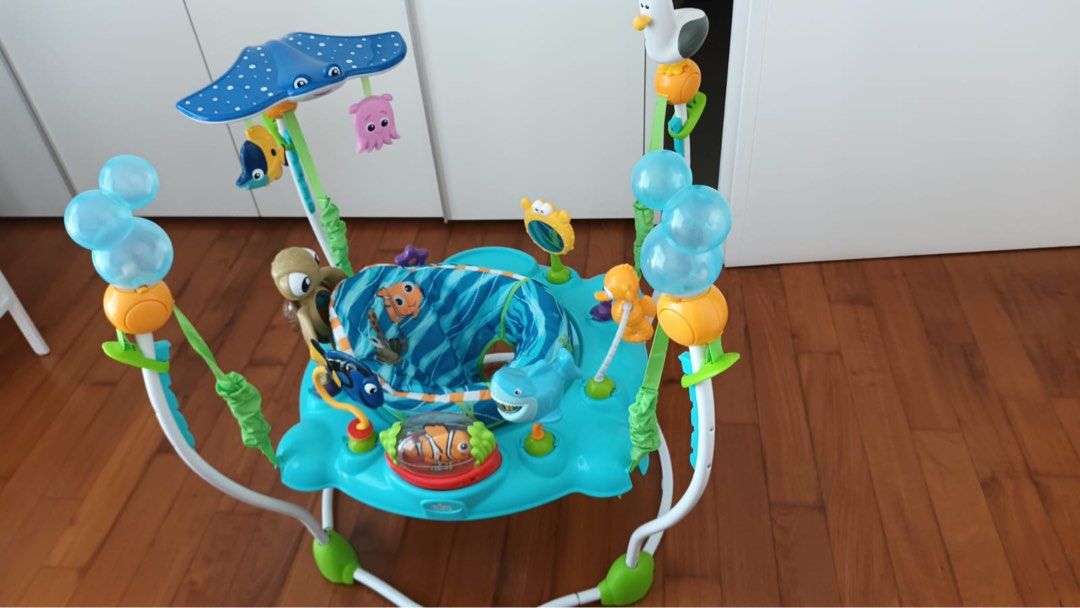 PL: Bright Starts Finding Nemo Jumperoo, Babies & Kids, Infant Playtime ...
