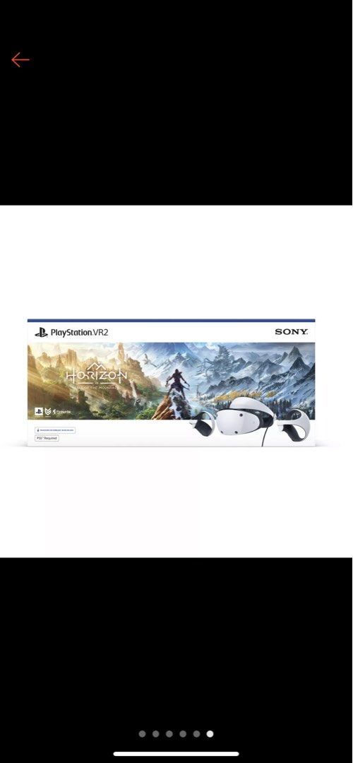 Playstation 5 VR PS5 VR- with Horizon VR Game, Video Gaming, Video Game ...