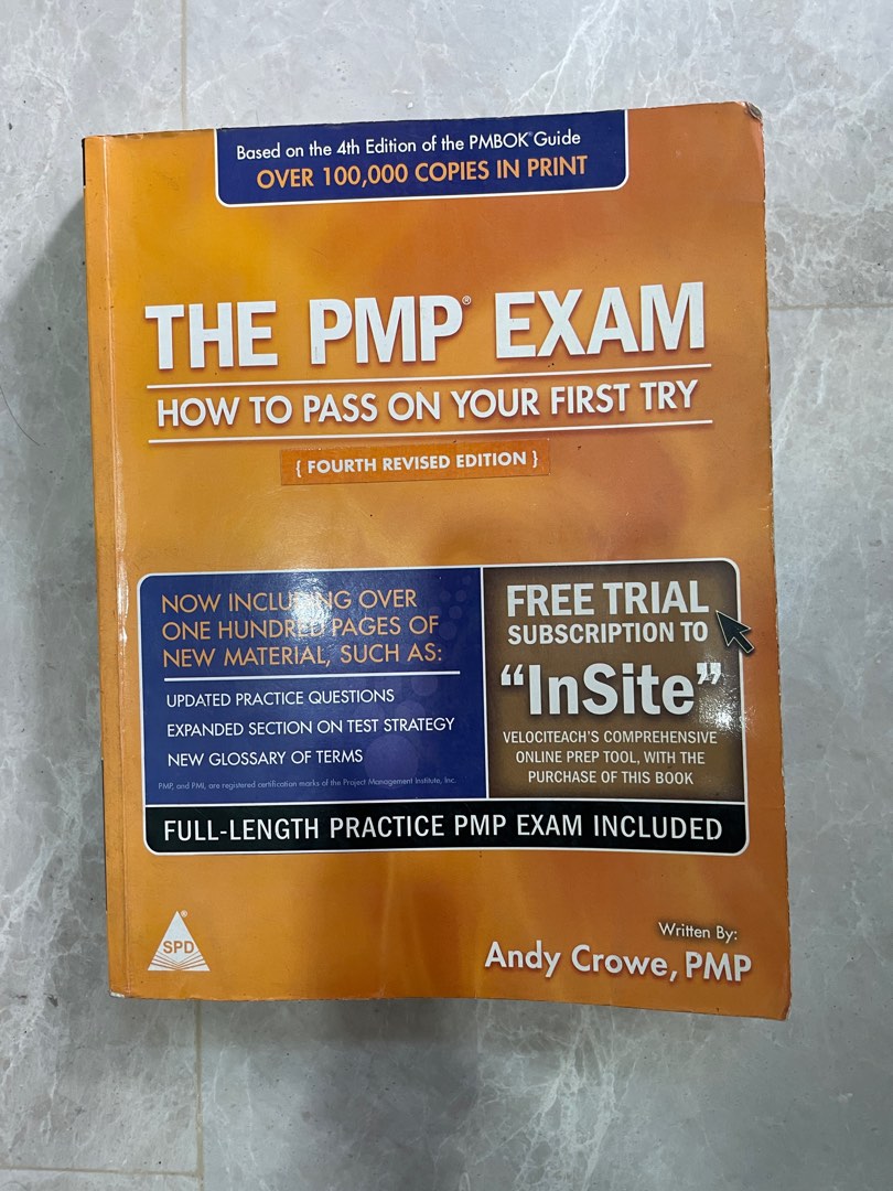 PMP exam preparation book, Hobbies & Toys, Books & Magazines, Textbooks ...