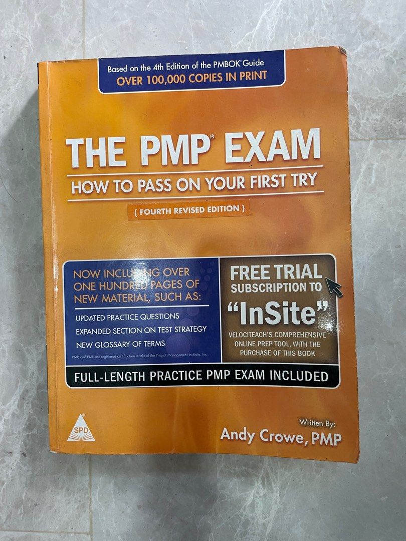PMP exam preparation book, Hobbies & Toys, Books & Magazines, Textbooks ...