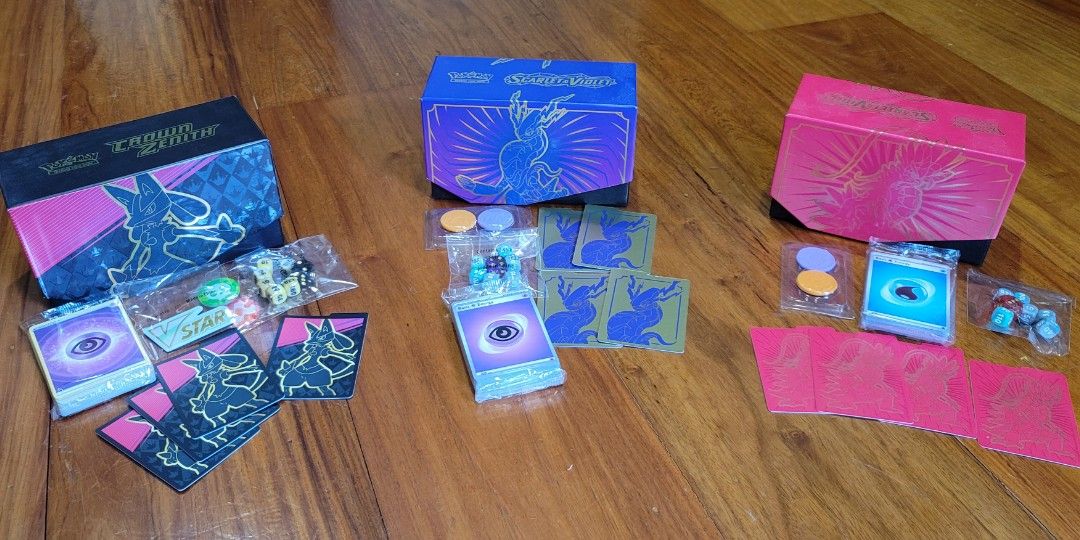 Pokemon Empty Box Set on Carousell