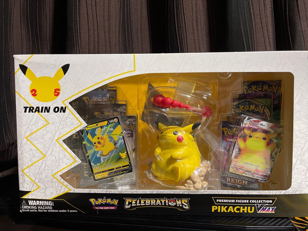 Pokemon TCG generations pikachu vmax premium figure collection sealed ...