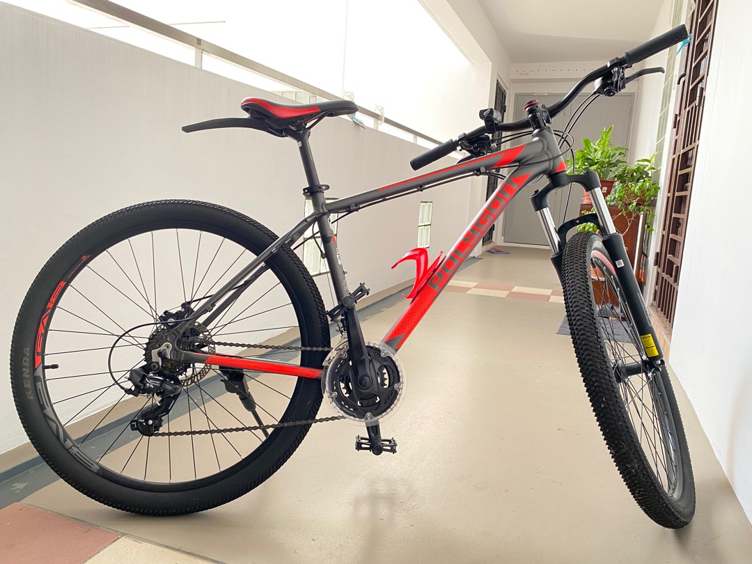Polygon, Cascade 3 SA 27.5, M, Red, Sports Equipment, Bicycles & Parts ...