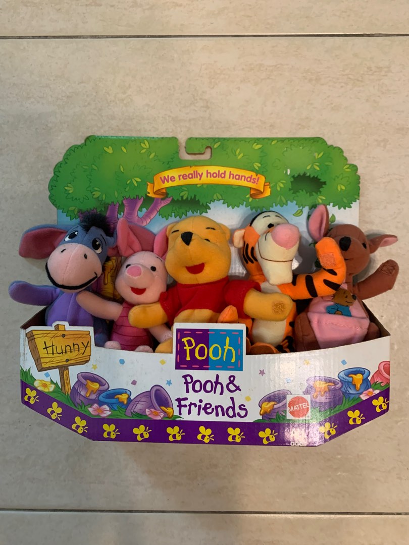 Pooh & Friends Plushed Toys, Hobbies & Toys, Toys & Games on Carousell