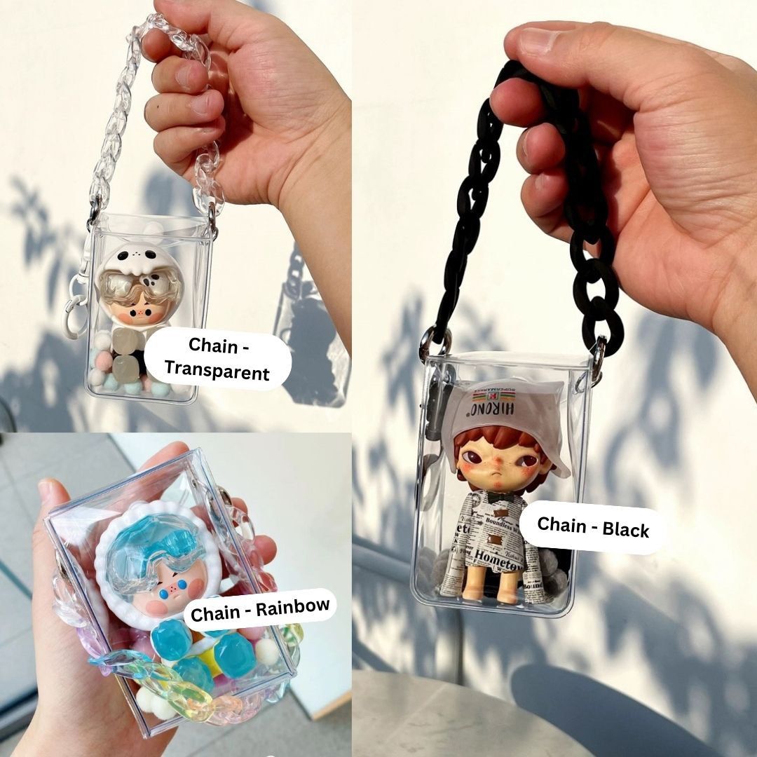 Popmart keychain case, Hobbies & Toys, Toys & Games on Carousell