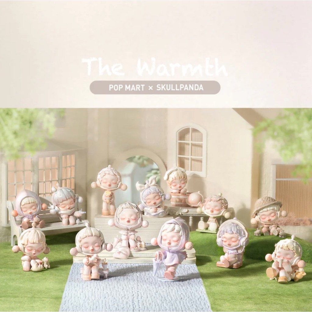 Popmart SkullPanda The Warmth Series - Wandering, The Day Off, Mind ...