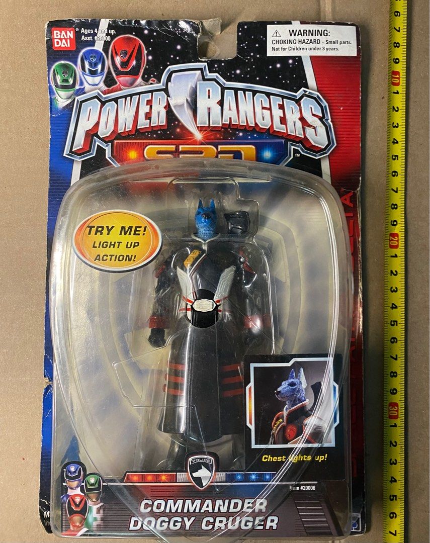 Power rangers SPD Evil space Alien ($25) commander doggy cruger ($25 ...