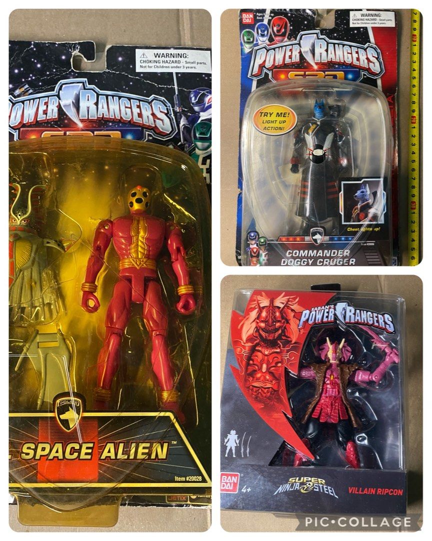 Power rangers SPD Evil space Alien ($25) commander doggy cruger ($25 ...