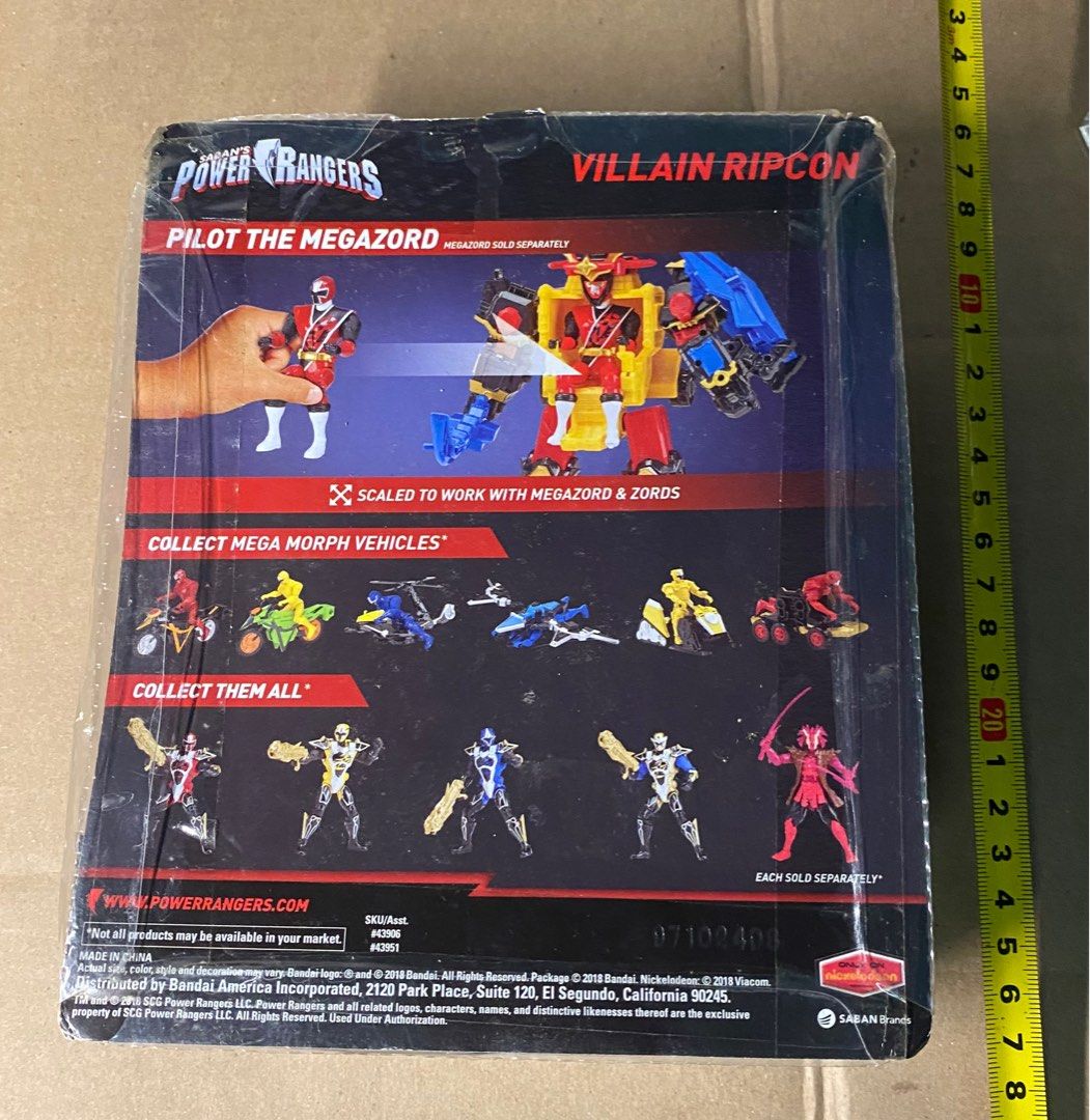Power rangers SPD Evil space Alien ($25) commander doggy cruger ($25 ...