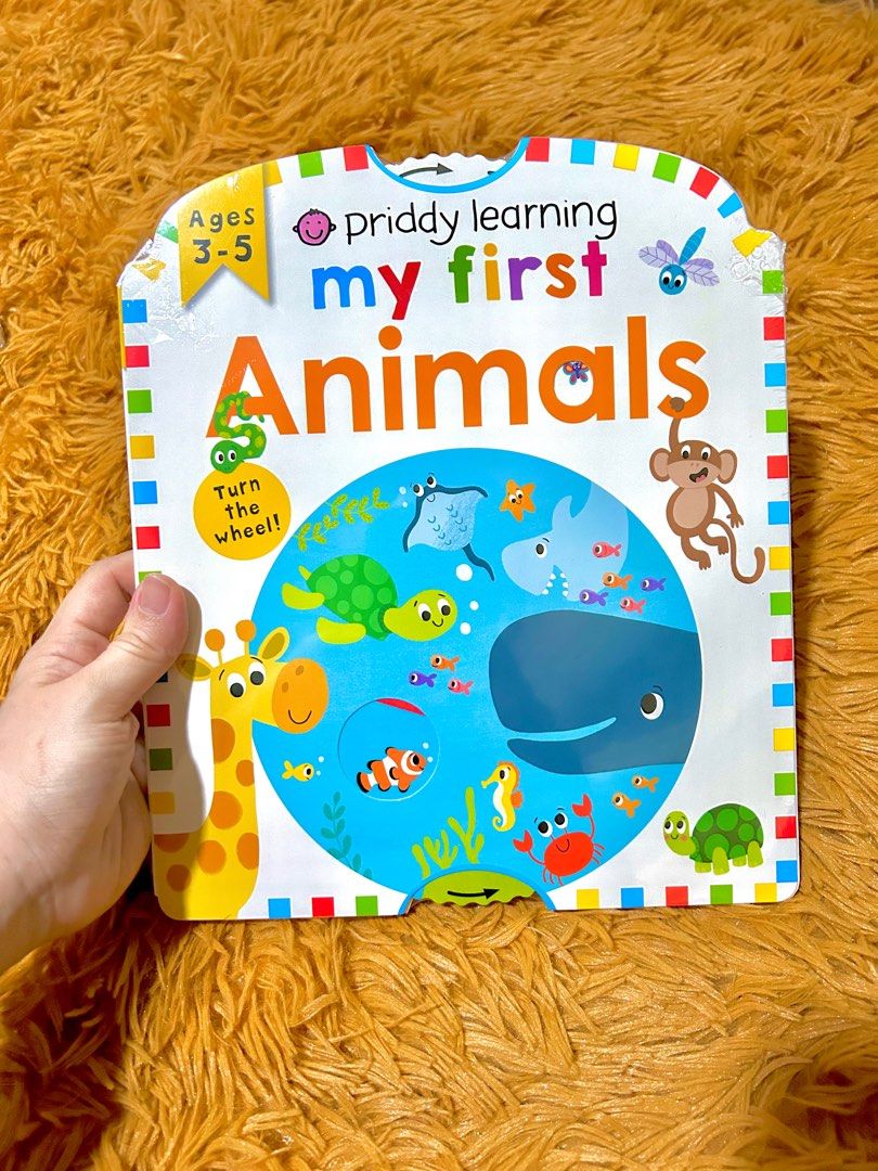 Priddy Learning My First Animals Sealed with Turn the Wheel on Carousell