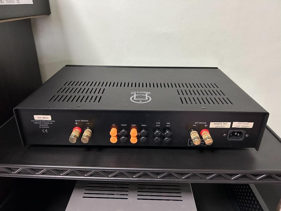 Primare A20 MKIII Integrated Amplifier, Audio, Soundbars, Speakers ...