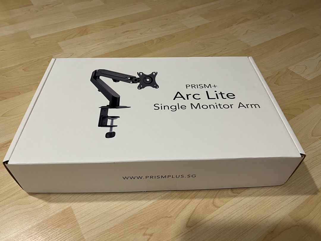 PRISM+ Arc Lite Single Monitor Arm, Computers & Tech, Parts & Accessories, Monitor Screens on ...