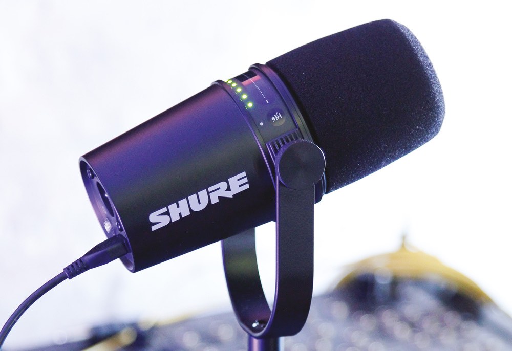 Professional SHURE MV7 USB/XLR Microphone, Audio, Microphones on Carousell