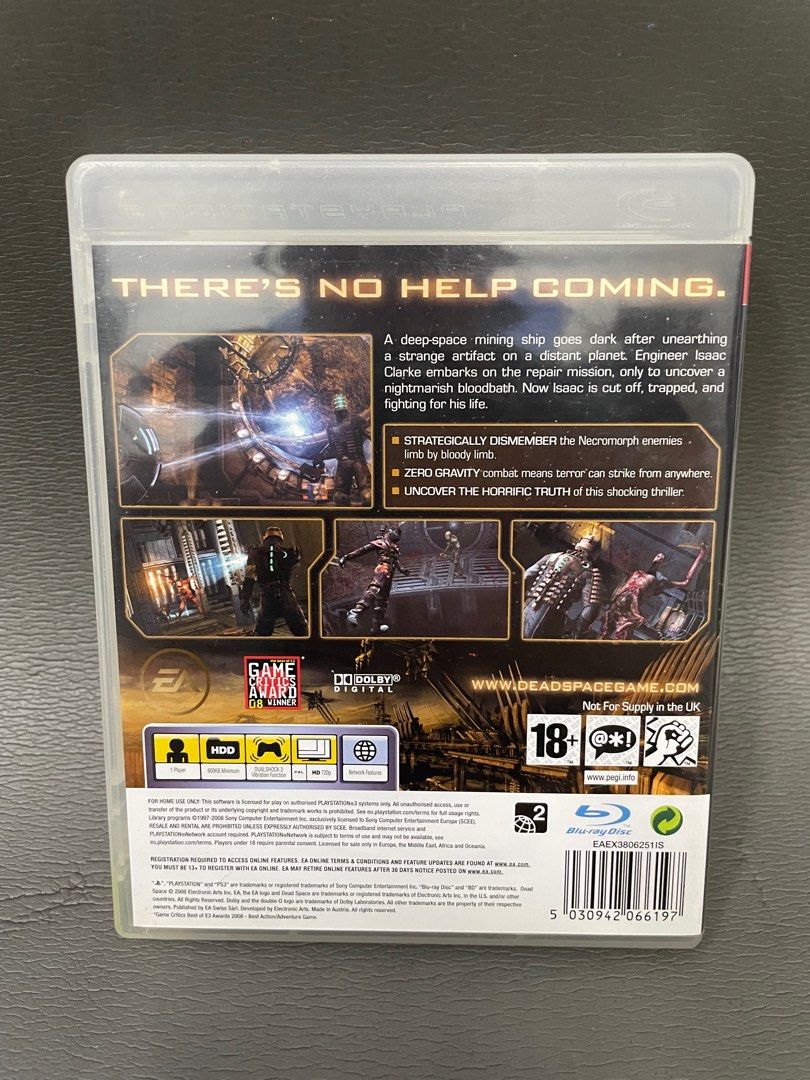 (PS3) Dead Space, Video Gaming, Video Games, PlayStation on Carousell