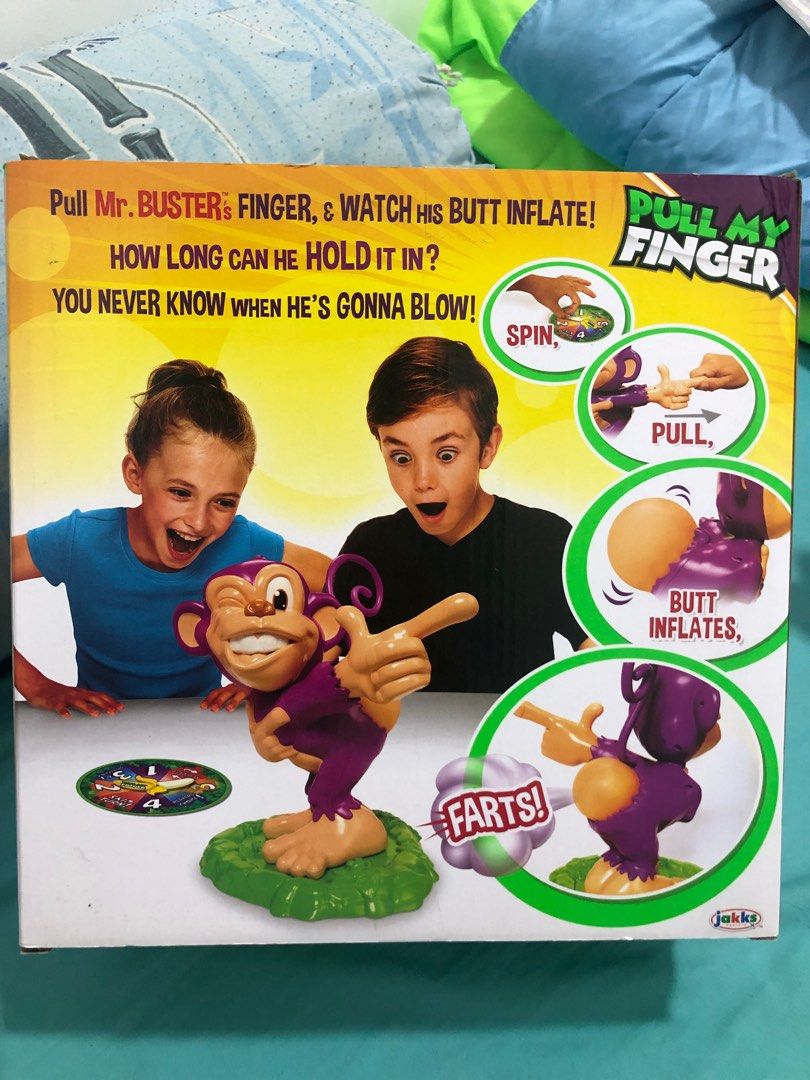 Pull My Finger Mr. Buster Board Game, Hobbies & Toys, Toys & Games on ...