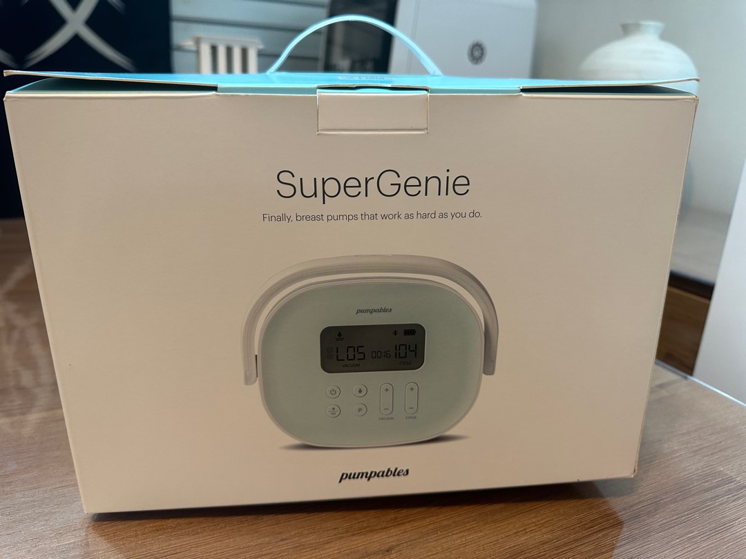 Pumpables SuperGenie Breast pump hospital grade, Babies & Kids, Nursing ...